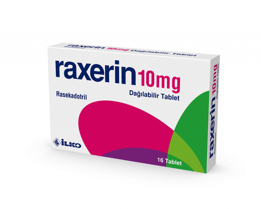 Raxerin (Racecadotril) 10mg Tbl a16 – Depo Farmaceutike